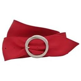 Lederg&uuml;rtel AnnaMatoni "AnnaMatoni Tailleng&uuml;rtel Ora2 Tailleng&uuml;rtel Ora2", Damen, Gr. TW75 - 90cm Gesamtl&auml;nge, rot (rot 350), 100% Leder, G&uuml;rtel Lederg&uuml;rtel