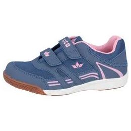 Hallenschuh Lico "Sportschuh Active Indoor V", M&auml;dchen, Gr. 35, grau, Synthetik, Schuhe Hallenschuh