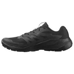 Laufschuh Salomon "ALPHAGLIDE", Herren, Gr. 47, schwarz, asphalt, schwarz, Synthetik, Textil, Schuhe Laufschuh