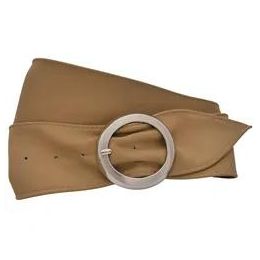 Lederg&uuml;rtel AnnaMatoni "AnnaMatoni Tailleng&uuml;rtel Ora2 Tailleng&uuml;rtel Ora2", Damen, Gr. TW115 - 130cm Gesamtl&auml;nge, beige (beige 130), 100% Leder, G&uuml;rtel Lederg&uuml;rtel