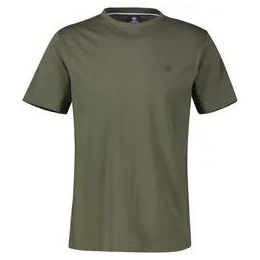 T-Shirt Lerros "Basic T-Shirt in Grossen Gr&ouml;ssen", Herren, Gr. 5XL, nordic olive, 100% Baumwolle, Rundhals, Shirts T-Shirt