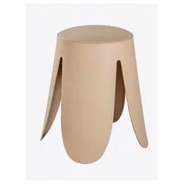 Hocker Heine HOME, beige, B:44,5cm H:46cm T:44,5cm, Hocker, Hocker