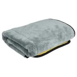 Mikrofasertuch APA "Premium Trockentuch XXL", grau (grau, gelb), B:80cm H:10mm L:60cm, Mikrofaser, Putzt&uuml;cher