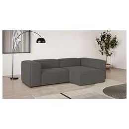 Ecksofa OTTO HOME "HAILY L-Form links/rechts, Modularsofa, Sitztiefe 70/130 cm", grau (dunkelgrau), B:260cm H:72cm T:160cm, 100% Polyester, Sofas, Ecksofa, als Modul oder separat verwendbar, f&uuml;r individuelle Zusammenstellung