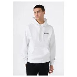 Kapuzensweatshirt Champion "SPORTWEAR HOODIE Standard Fit", Herren, Gr. L (52/54), wht, ns, Obermaterial: 70% Baumwolle, 30% Polyester, Sweatshirts, mit Kapuze, mit aufgerautem Innenfutter