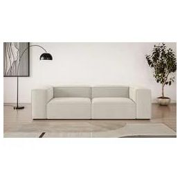 Big-Sofa OTTO HOME "HAILY Modularsofa, Verl&auml;ssliche Qualit&auml;t, Sitztiefe 70 cm", beige (hellbeige), B:260cm H:72cm T:100cm, 100% Polyester, Sofas, Big-Sofa, als Modul oder separat verwendbar, f&uuml;r individuelle Zusammenstellung