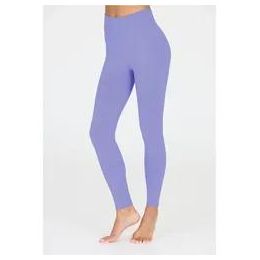 ENDURANCE ATHLECIA Funktionstights ATHLECIA "NAGAR", Damen, Gr. XXS/XS, EURO-Gr&ouml;&szlig;en, lila (helllila), 83% Nylon, 16% Elasthan, 1% Polyester, unifarben, lang, Hosen, mit angesagtem High-Waist-Bund