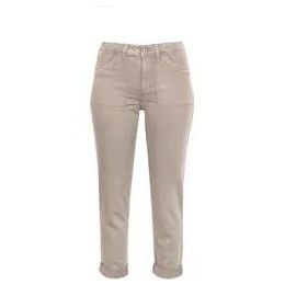 5-Pocket-Jeans STOOKER WOMEN "DAVOS Colour Jogg Edition Jeeans", Damen, Gr. 48, L&auml;nge 30, beige (string), Denim/Jeans, 98% Baumwolle, 2% Elasthan, l&auml;ssig geschnitten lang, Jeans 5-Pocket-Jeans, Boyfriendjeans Casual Clean Wash Denim Jeans f&uuml;r Damen
