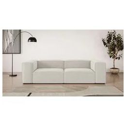 Big-Sofa OTTO HOME "HAILY Modularsofa, Verl&auml;ssliche Qualit&auml;t, Sitztiefe 70 cm", beige (creme), B:260cm H:72cm T:100cm, 100% Polyester, Sofas, Big-Sofa, als Modul oder separat verwendbar, f&uuml;r individuelle Zusammenstellung