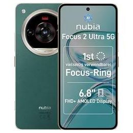 NUBIA Smartphone "nubia Focus 2 Ultra 5G", Energieeffizienz: C (A-G), gr&uuml;n (forest gr&uuml;n), 512 GB, Mobiltelefone