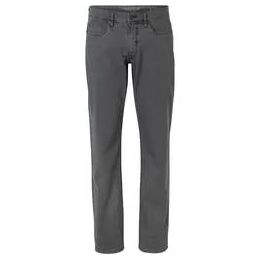 5-Pocket-Jeans HERO by John Medoox "Denver Colour Regular Straight Stretch Jeans", Herren, Gr. 38, L&auml;nge 30, grau (grau structure), Denim/Jeans, 98% Baumwolle, 2% Elasthan, straight fit lang, Jeans 5-Pocket-Jeans, Straight Fit Casual Clean Wash Denim Jeans f&uuml;r Herren