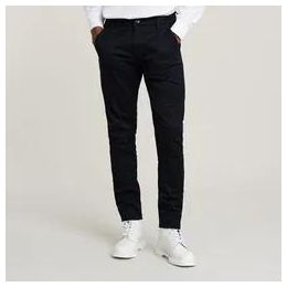G-Star Raw Chinohose G-STAR "Skinny Chino 3.0", Damen, Gr. 32, L&auml;nge 34, blau (salute), Web, Obermaterial: 97% Baumwolle, 3% Elasthan, unifarben, skinny fit normal, Hosen Chinohose