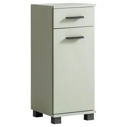 Seitenschrank Welltime "Palermo, Breite 30 cm", gr&uuml;n (pistazie), B:30,3cm H:75,3cm T:32,6cm, FSC-zertifizierter Holzwerkstoff, Schr&auml;nke, Seitenschrank, Wechselbarer T&uuml;ranschlag, Metallbeschl&auml;ge