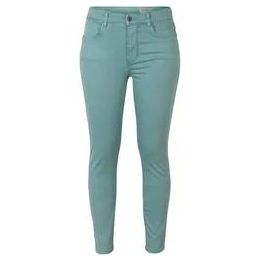 5-Pocket-Jeans STOOKER WOMEN "Rio Fexxi Move Strass Skinny Fit Jeans", Damen, Gr. 42, L&auml;nge 30, blau (blau aqua), Denim/Jeans, 83% Baumwolle, 16% Polyester, 1% Elasthan, skinny fit lang, Jeans 5-Pocket-Jeans, Skinny Fit Casual Clean Wash Denim Jeans Magic Shape Effekt f&uuml;r Damen