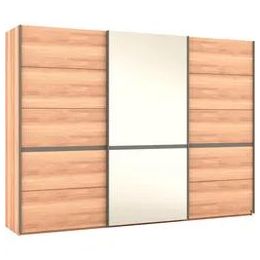 Schwebet&uuml;renschrank Musterring "Sorrent, Kleiderschrank, Schrank, Schiebet&uuml;ren", braun, B:300cm H:217cm, Schr&auml;nke, Schwebet&uuml;renschrank, T&uuml;ren in Eiche massiv mit Kassetten-Optik, verschiedene Ma&szlig;e verf&uuml;gbar