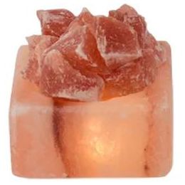 Himalaya Salt Dreams Salzkristall-Tischlampe "Petite", orange, H: 4cm, 1 Stk., Leuchten, Handgefertigt aus Salzkristall - jeder Stein ein Unikat, H: ca.4 cm