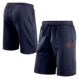 Sporthose Fanatics "Fanatics Shorts Chicago Bears Primary Logo Fleece", Herren, Gr. L, US-Gr&ouml;&szlig;en, blau, 80% Baumwolle, 20% Polyester, Hosen Sporthose