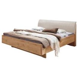 Holzbett Wiemann "Cardiff, Bettgestell, Bettrahmen, teilmassiv, mit Polsterkopfteil", erle teilmassiv, B:200cm L:190cm, Betten, Fu&szlig;teil aus Massivholz, verschiedene Gr&ouml;&szlig;en