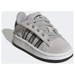 Sneaker Adidas ORIGINALS "CAMPUS 00S COMFORT CLOSURE ELASTIC LACE KIDS", M&auml;dchen, Gr. 22, grau two, matte silber, core schwarz, Leder, Synthetik, Schuhe Sneaker, f&uuml;r Kinder & Jugendliche
