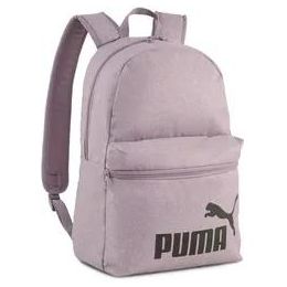 Rucksack Puma "PHASE BACKPACK III", plum jam, heather, Rucks&auml;cke, Herren, Netz, Polyester, gemustert, Rucksack, f&uuml;r Erwachsene, sportlicher Stil, mit ger&auml;umigem Hauptfach