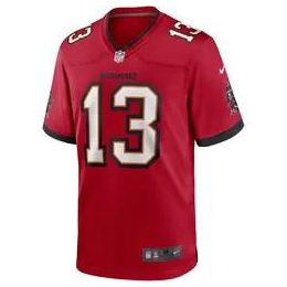 Footballtrikot Nike "Nike Trikot Tampa Bay Buccaneers NFL Home Game Jersey Evans 13", Herren, Gr. L, rot (mehrfarbig), 100% Polyester, Trikots