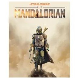 Bild Komar "Mandalorian Movie Poster", bunt (farbe bild(er): bunt), B:40cm H:50cm, Holz, Papier, Bilder, Bild, Wandbild zur Dekoration im Kinderzimmer - ohne Rahmen