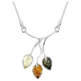 Collier OSTSEE-SCHMUCK "OSTSEE-SCHMUCK Collier Silia Collier Silia", silber, Halsketten, Damen, 42cm, Silber 925 (Sterlingsilber), L: 42, Collier