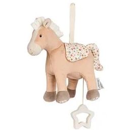 Spieluhr Sterntaler "Pferd Sunny, S", beige (lichtbeige), Spieluhren, BabyB:17cm H:17cm T:7,5cm, Jersey, Polyester, B:17cm H:17cm T:7,5cm