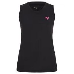 Funktionsshirt Ziener "NARZISSA-Z", Damen, Gr. 40, schwarz, Obermaterial: 94% Polyester, 6% Elasthan. Obermaterial 2: 87% Polyester, 13% Elasthan, Shirts Funktionsshirt