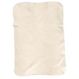 Babydecke Biederlack "Babydecke Cotton", nature, B:75cm L:100cm, Baumwolle, Wohndecken, Babydecke, 75 x 100, mit Zierstich