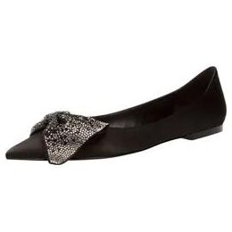 Ballerina Steve Madden "Steve Madden Ballerinas Textil", Damen, Gr. 37, schwarz, Textil, Schuhe Ballerina