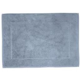 Badematte Framsohn FROTTIER "Uni Basic Hotelmatte" Gr. 2, blau (taubenblau), H:11mm, Baumwolle, Badematten, Badematte, gro&szlig;e Farbpalette, Hergestellt in &Ouml;sterreich, Badezimmerteppich