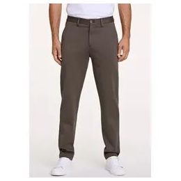 Stoffhose LINDBERGH "Stoffhose Slim Fit", Herren, Gr. XL, gr&uuml;n (dk army), Obermaterial: 75% Polyester, 22% Viskose, 3% Elasthan; Futter: 100% Polyester, slim fit, Hosen Stoffhose