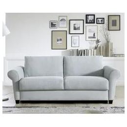 Schlafsofa Bali "ELISA Dauerschl&auml;fer in 140 und 160er Breite", gr&uuml;n (mint), B:211cm, 92% Polyester, 8% Polyacryl, Sofas, Schlafsofa, stabile Gitterrost-Unterfederung
