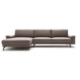 Ecksofa "CR.450 elegantes Designsofa mit hohem Sitzkomfort", grau (beigegrau), B:274cm H:95cm T:178cm, CREATION BY ROLF BENZ, Sofas, Ecksofa