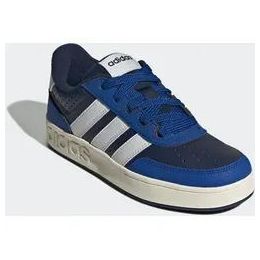 Sneaker Adidas SPORTSWEAR "BREAKBASE KIDS", M&auml;dchen, Gr. 40, blau (collegiate navy, dash grau, collegiate royal), Synthetik, Textil, Schuhe Sneaker, f&uuml;r Kinder & Jugendliche