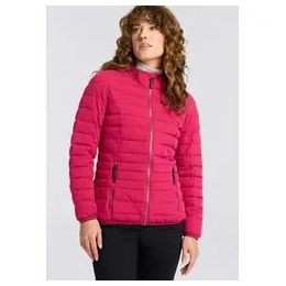 Steppjacke "GW 49 WMN QLTD JCKT", Damen, Gr. 46, dunkel himbeere, Obermaterial: 100% Polyester. Futter: 100% Polyester. Wattierung: 100% Polyester, G.I.G.A. DX BY KILLTEC, Jacken Steppjacke, w&auml;rmend & wasserabweisend, &Uuml;bergangsjacke