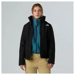 Funktionsjacke The North Face "W SANGRO JACKET", Damen, Gr. XL, schwarz (tnf schwarz), Obermaterial: 100% Polyester, Jacken Funktionsjacke, wasserdicht, winddicht, leicht, mit geb&uuml;rstetem Kinnschutz