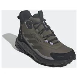 Wanderschuh Adidas TERREX "TERREX ANYLANDER MID RAIN.RDY", Damen, Gr. 39, schwarz (olive strata, night cargo, core schwarz), Textil, Schuhe Wanderschuh, wasserdicht