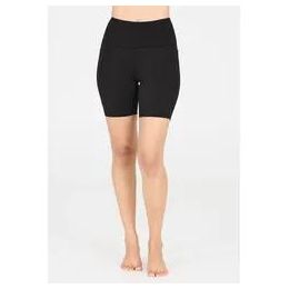 ENDURANCE ATHLECIA Shorts ATHLECIA "Aliya", Damen, Gr. 36, EURO-Gr&ouml;&szlig;en, schwarz, 75% Polyamid, 25% Elasthan, unifarben, kurz, Hosen Shorts, Mit Quick-Dry-Funktion