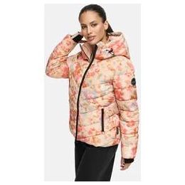 Winterjacke Marikoo "Samuiaa XVI", Damen, Gr. M, wild flower, Obermaterial: 100% Polyester; Futter: 100% Polyester; Wattierung: 100% Polyester; &Auml;rmelfutter: 100% Polyester, Jacken Winterjacke, mit Kapuze