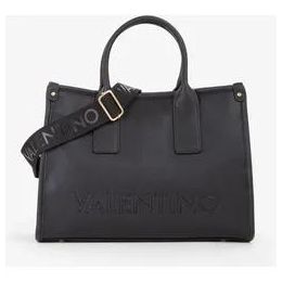 Shopper Valentino BAGS "FOXY RE", Damen, Gr. B/H/T: 33,5cm x 26cm x 15cm, schwarz (nero), Lederimitat, Taschen Shopper, Henkeltasche, Schultertasche, Umh&auml;ngetasche
