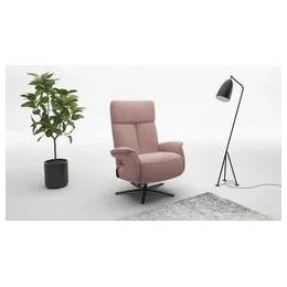Sit & More TV-Sessel SIT & MORE "Triple Seven Xtra large, bis 200kg belastbar, mit Herz-Waage Funktion", rosa (rose), B:86cm H:113cm T:86cm, 95%Polyester 5%Polyamid, Sessel, inkl. Kopfteil- & Drehfunktion, wahlweise mit Akku und Aufstehhilfe