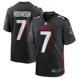 Footballtrikot Nike "Nike Trikot Atlanta Falcons NFL Home Game Jersey Robinson 7", Herren, Gr. L, schwarz (mehrfarbig), 100% Polyester, Trikots