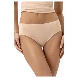Slip Mey "SERIE INVISIBLES", Damen, Gr. L, beige (cream tan), Single Jersey, Obermaterial: 77% Modal, 23% Polyamid, k&ouml;rpernah, Unterhosen Slip, extra weich, besonders elastisch