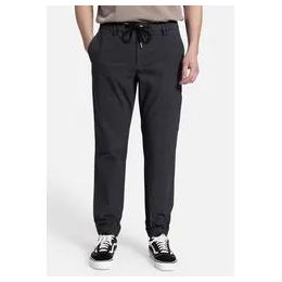 REDEFINED REBEL EST. 2013 Stoffhose REDEFINED REBEL "Redefined Rebel Pants RRRomeo Pants", Herren, Gr. XS, Normalgr&ouml;&szlig;en, schwarz (schwarz dobby), Canvas, 98% Baumwolle 2% Elasthan, regular fit, Hosen Stoffhose