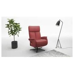 Sit & More TV-Sessel SIT & MORE "Triple Seven Xtra large, bis 200kg belastbar, mit Herz-Waage Funktion", rot (feuerrot), B:86cm H:111cm T:86cm, Sessel, inkl. Kopfteil- & Drehfunktion, wahlweise mit Akku und Aufstehhilfe