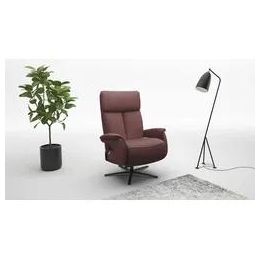 Sit & More TV-Sessel SIT & MORE "Triple Seven Xtra large, bis 200kg belastbar, mit Herz-Waage Funktion", rot (merlot), B:86cm H:115cm T:86cm, Sessel, inkl. Kopfteil- & Drehfunktion, wahlweise mit Akku und Aufstehhilfe
