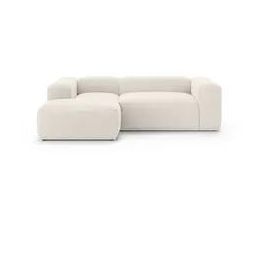 Ecksofa s.Oliver "EMMERIK Designersofa, L-Form mit Wellenfederung, B/T/H: 260/155/73 cm", beige (creme), B:259,5cm H:73cm T:155cm, 100% Polyester, Sofas, Ecksofa, hoher Sitzkomfort, gem&uuml;tlich und modern, auch in Cord