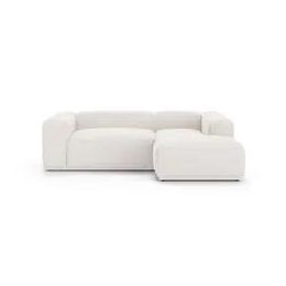 Ecksofa s.Oliver "EMMERIK Designersofa, L-Form mit Wellenfederung, B/T/H: 260/155/73 cm", beige (creme), B:259,5cm H:73cm T:155cm, 100% Polyester, Sofas, Ecksofa, hoher Sitzkomfort, gem&uuml;tlich und modern, auch in Cord